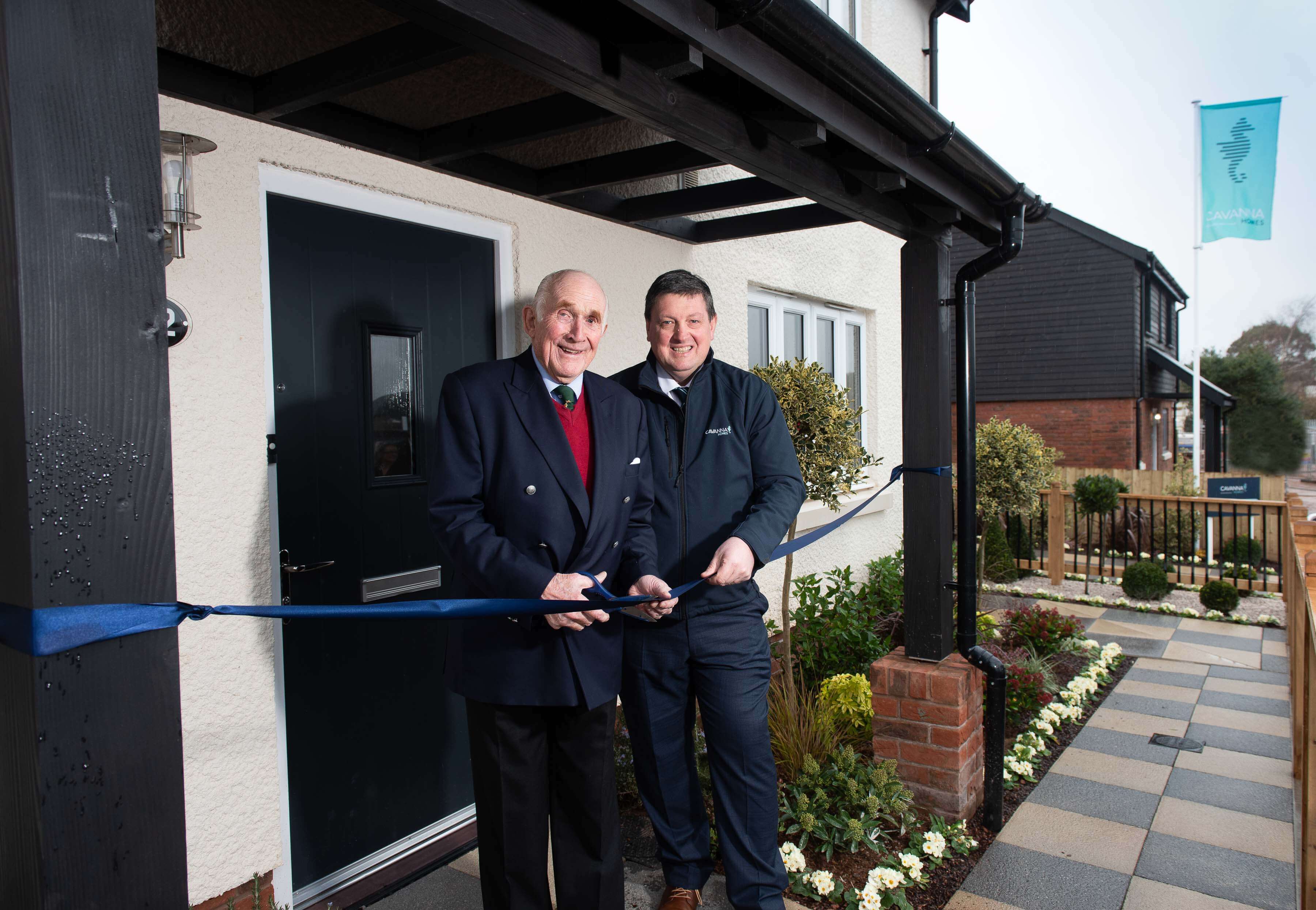 Show home marks a new community of homes in East Devon