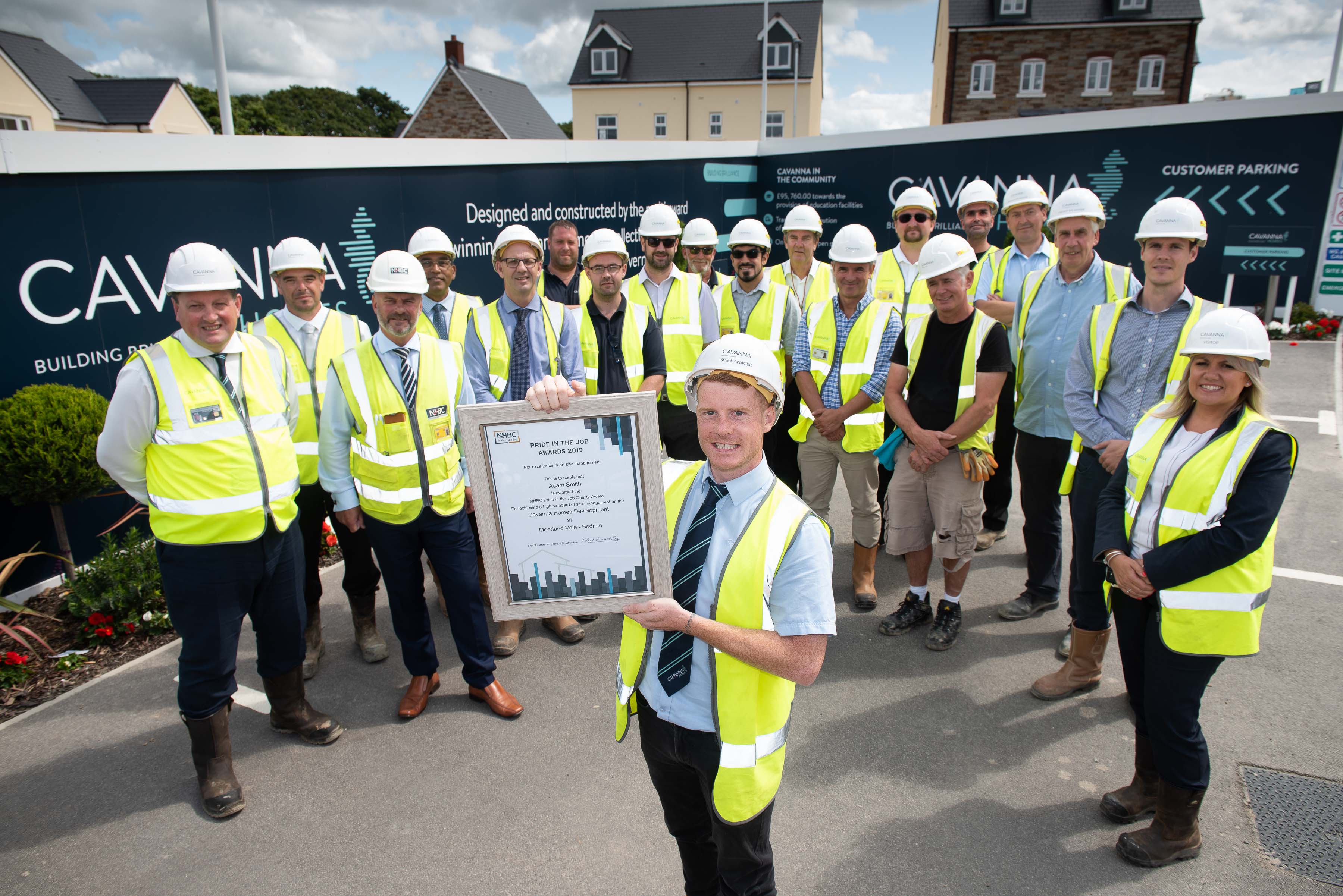 Cavanna Homes’ Site Managers are the best in Britain