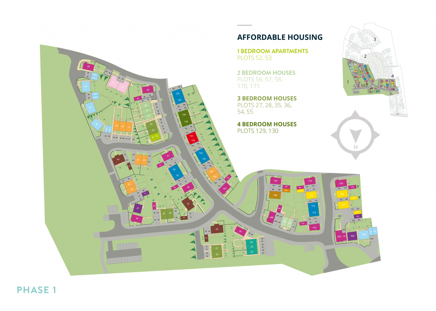 Site Plan in Exeter, Devon Elm Park