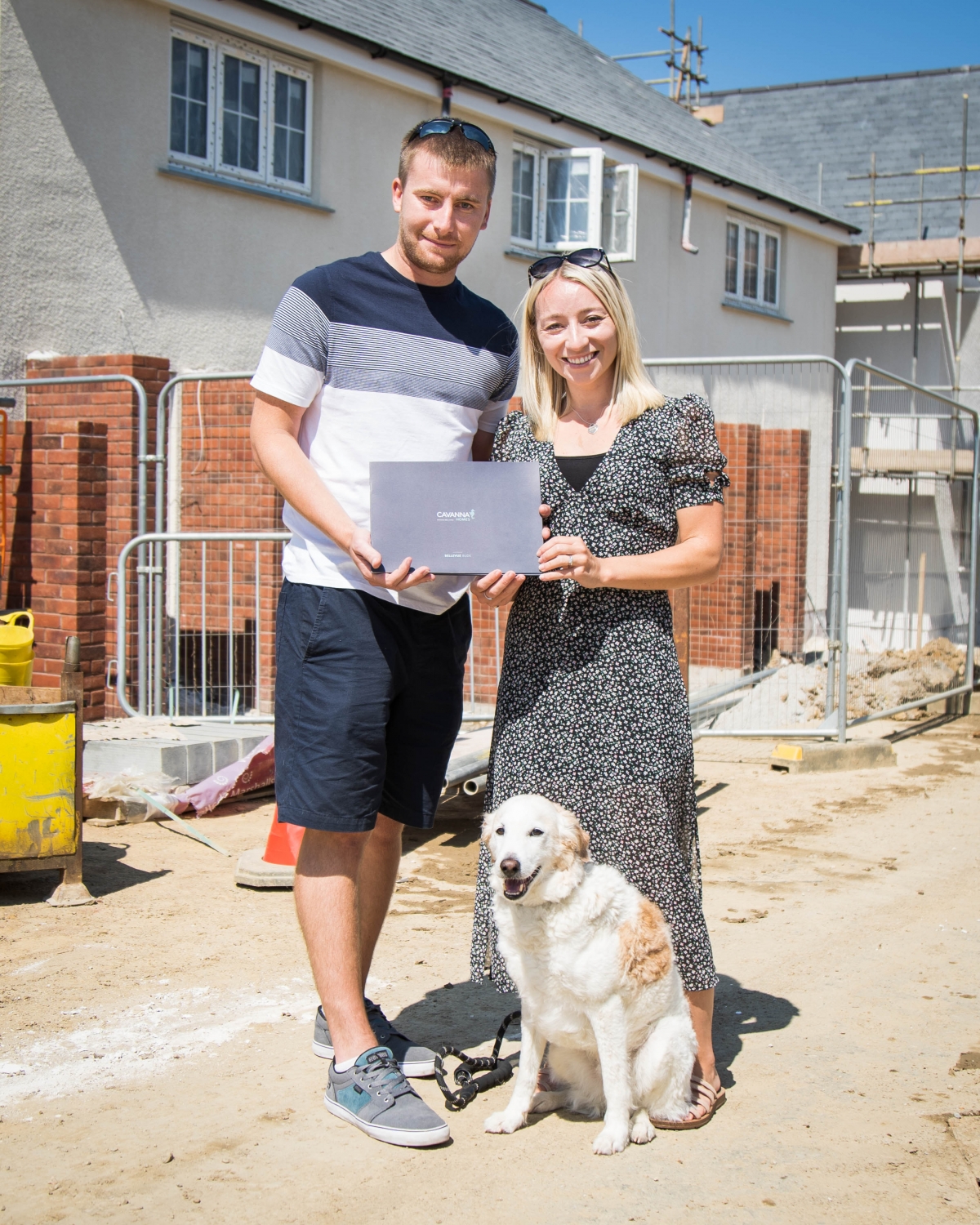 Megan and Tom move back home to Bude with Cavanna Homes